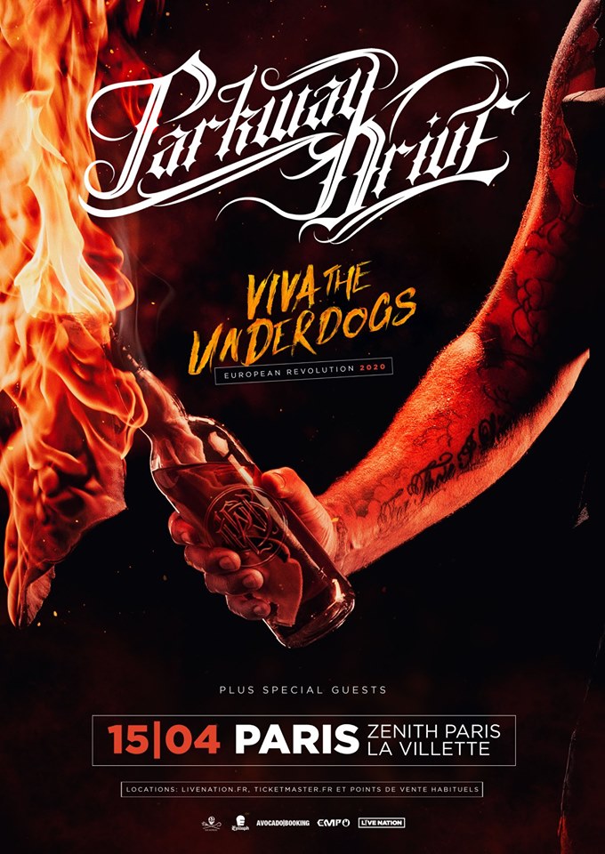 Parkway Drive : en concert à Paris ! - News - RockUrLife - webzine rock ...
