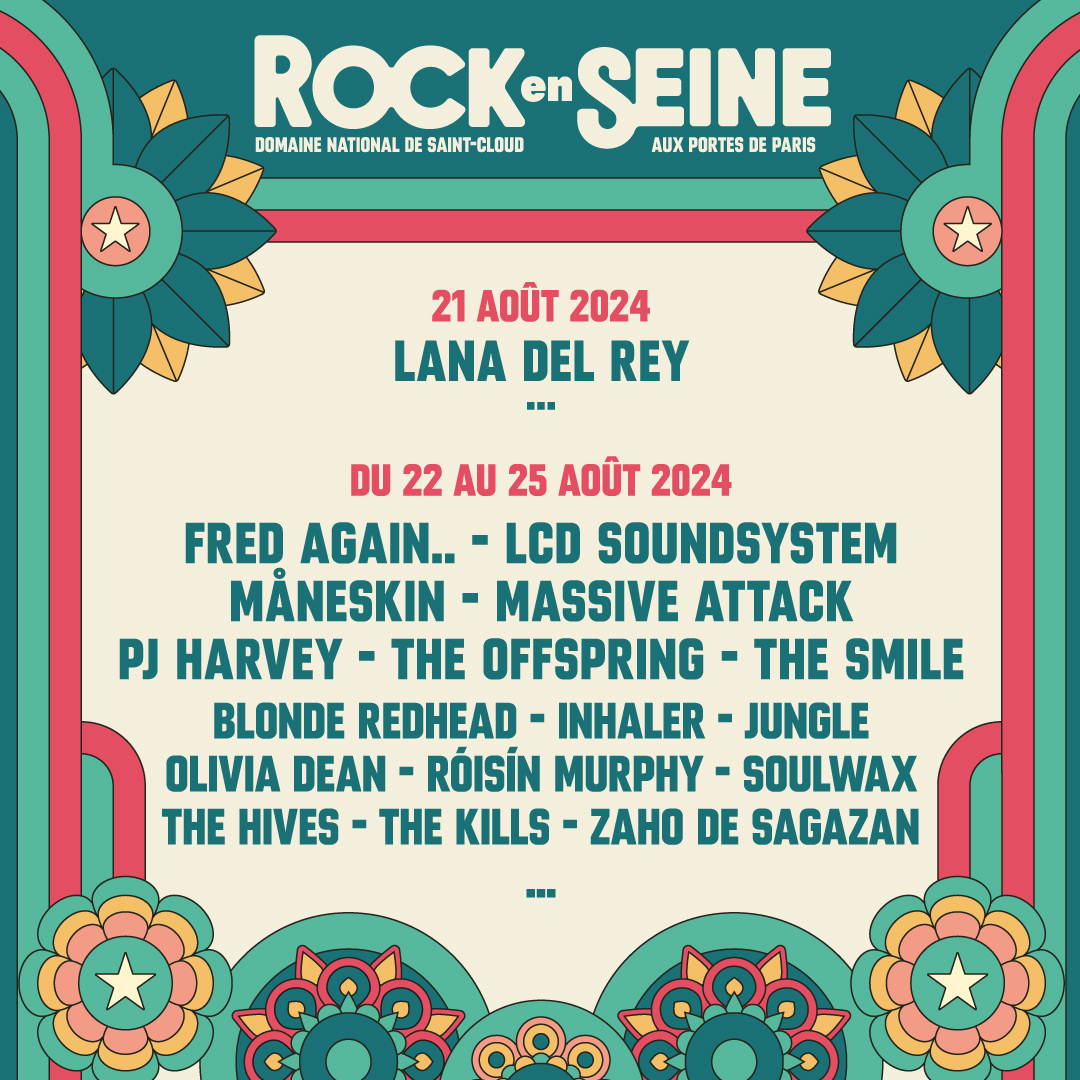 Rock En Seine 2024 : Lana Del Rey s'ajoute à la programmation ! - News ...